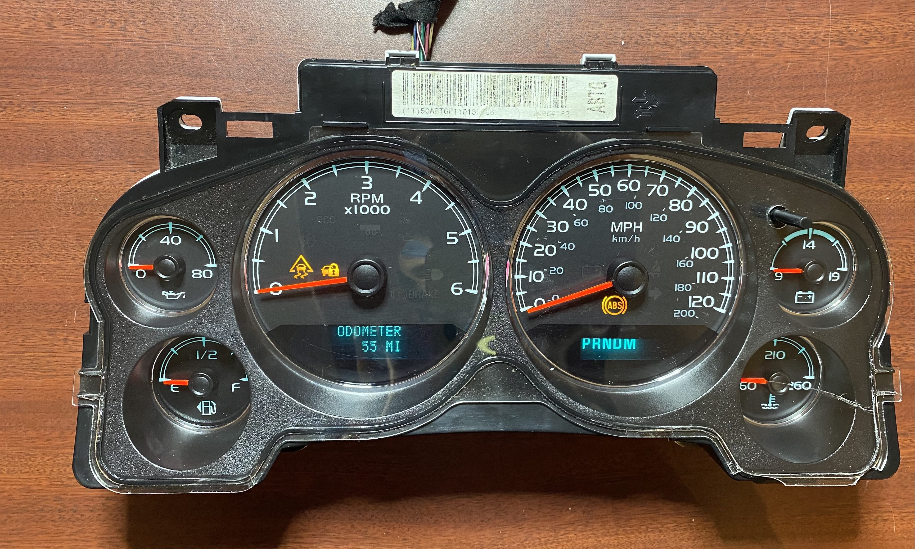 2011 CHEVROLET TAHOE USED DASHBOARD INSTRUMENT CLUSTER FOR SALE (MPH ...