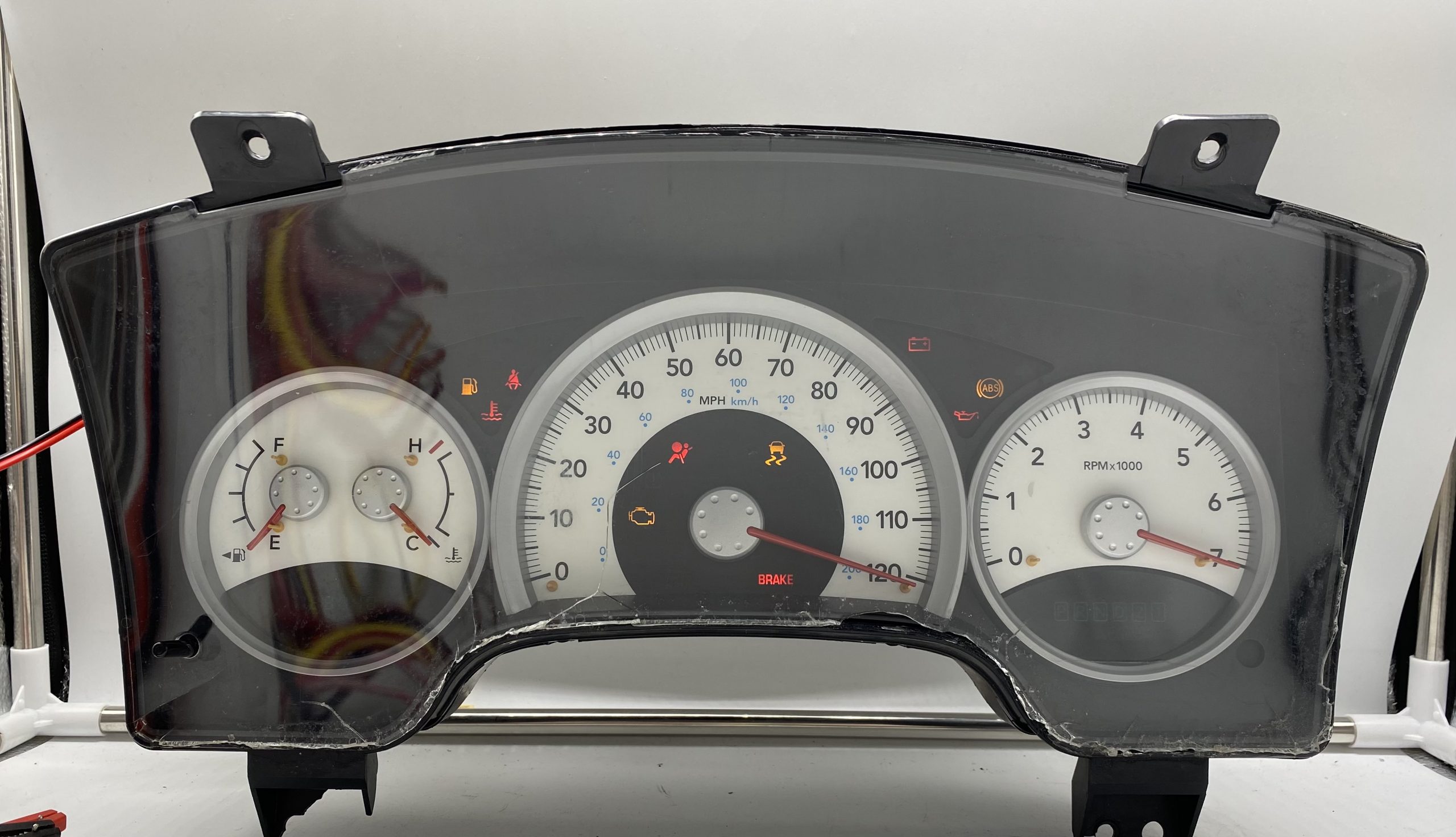 2004 DODGE DURANGO USED DASHBOARD INSTRUMENT CLUSTER FOR SALE (MPH ...