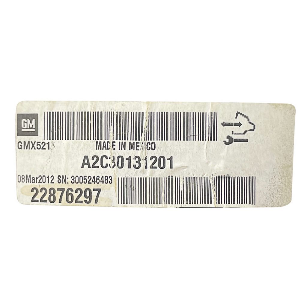 Buy 2010-2011 Chevrolet Camaro Used Instrument Cluster For Sale