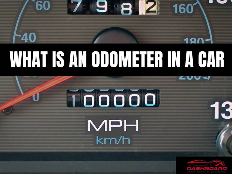 What Is An Odometer? | Dashboard Instrument Cluster