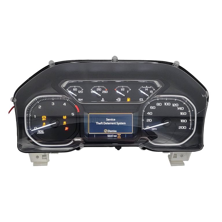 Buy 2022 Gmc Sierra / Silverado 1500 Used Instrument Cluster
